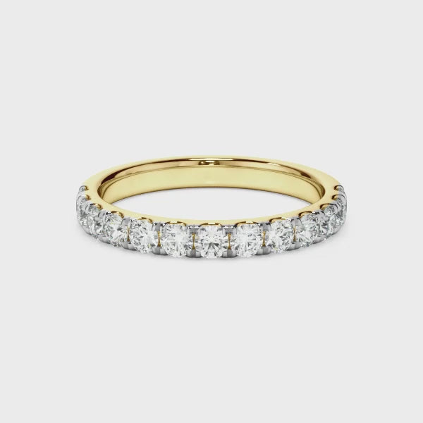 Diamond Claw Set Wedding Ring